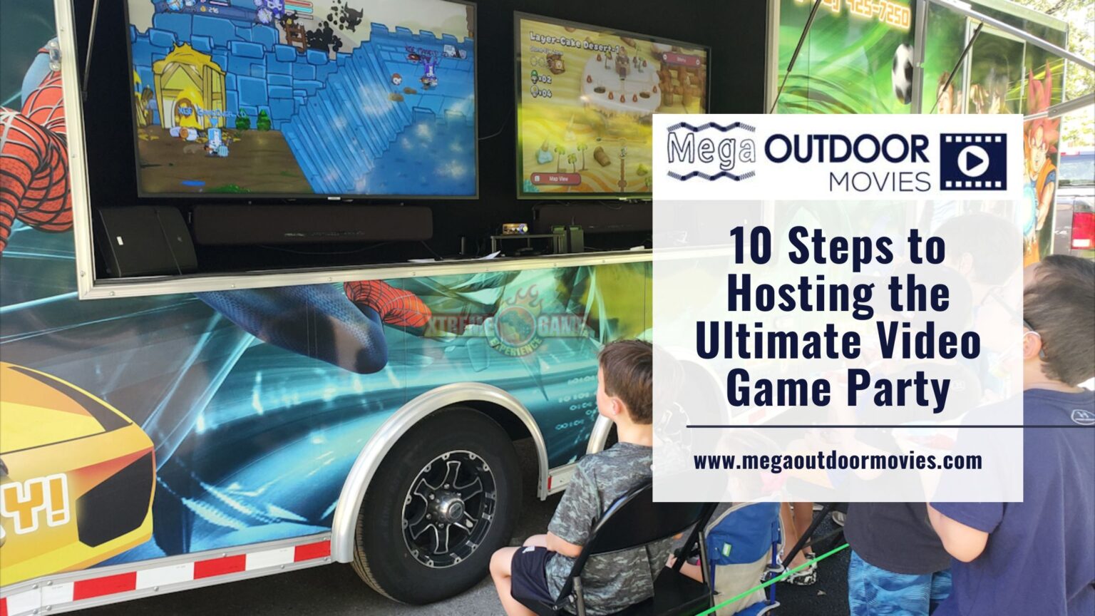 10 Steps to Hosting the Ultimate Outdoor Video Game Party
