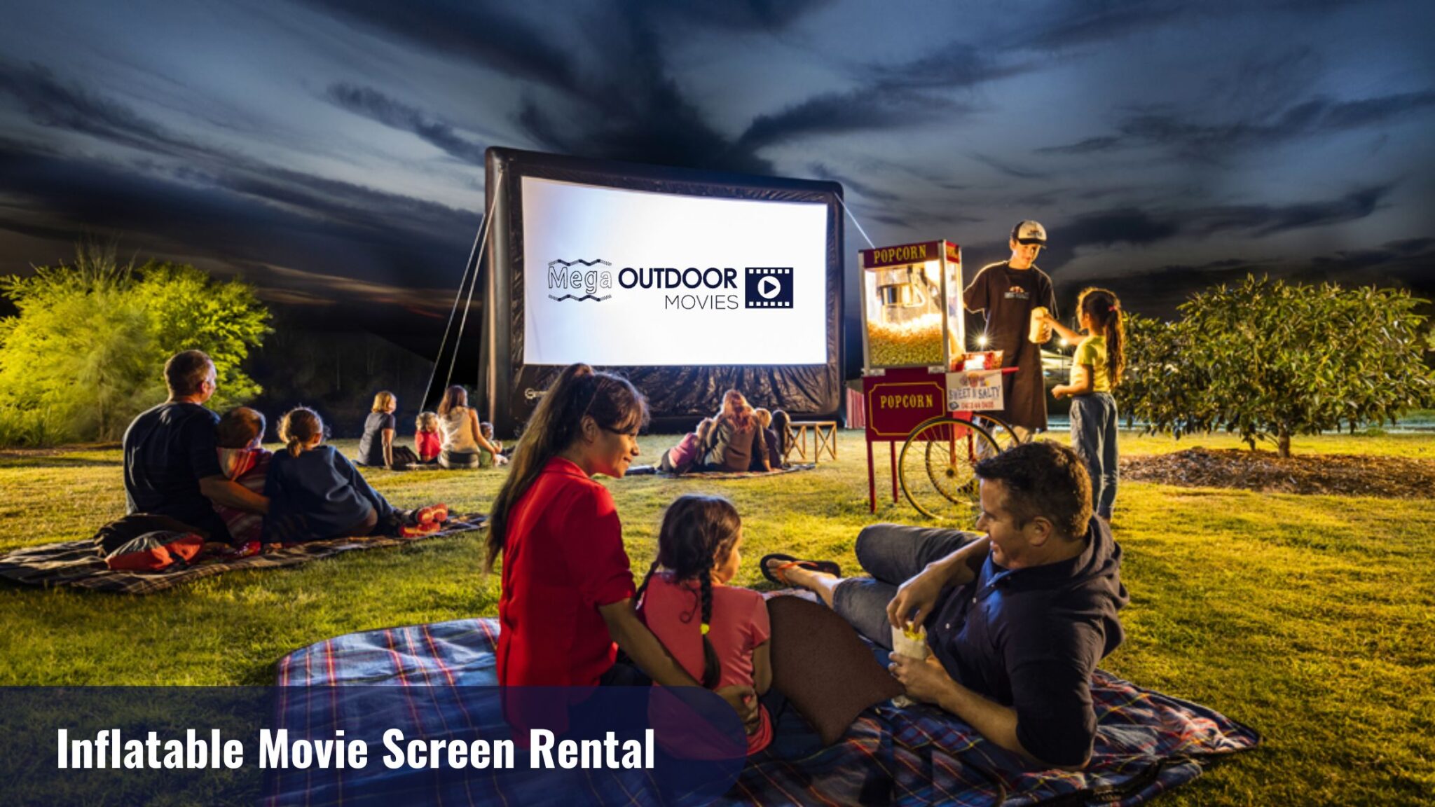 Inflatable Movie Screen Rental | Inflatable Projector Screen